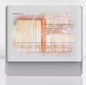 Cookology Mini Table Top Dishwasher - 5 Place - Slim Design - White (C